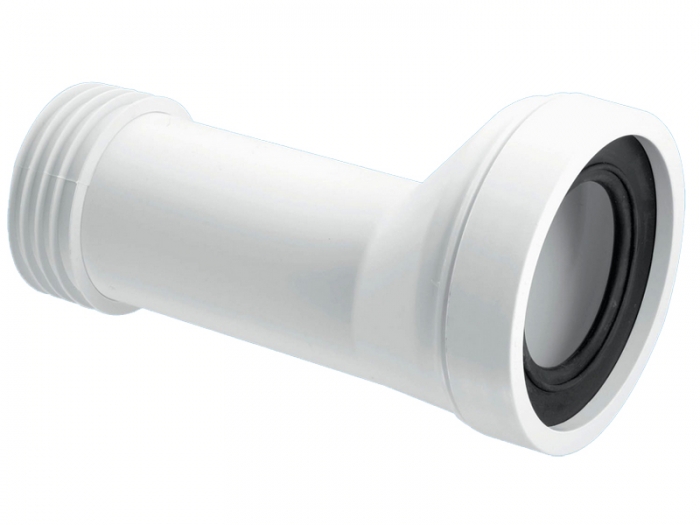 WC Anschluss Vorwandinstallation DN80 flexibel kürzbar